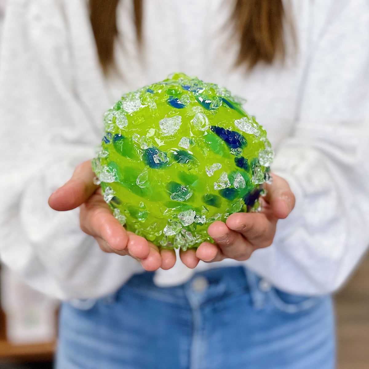 Kitras Art Glass – Heavenly Outhouse