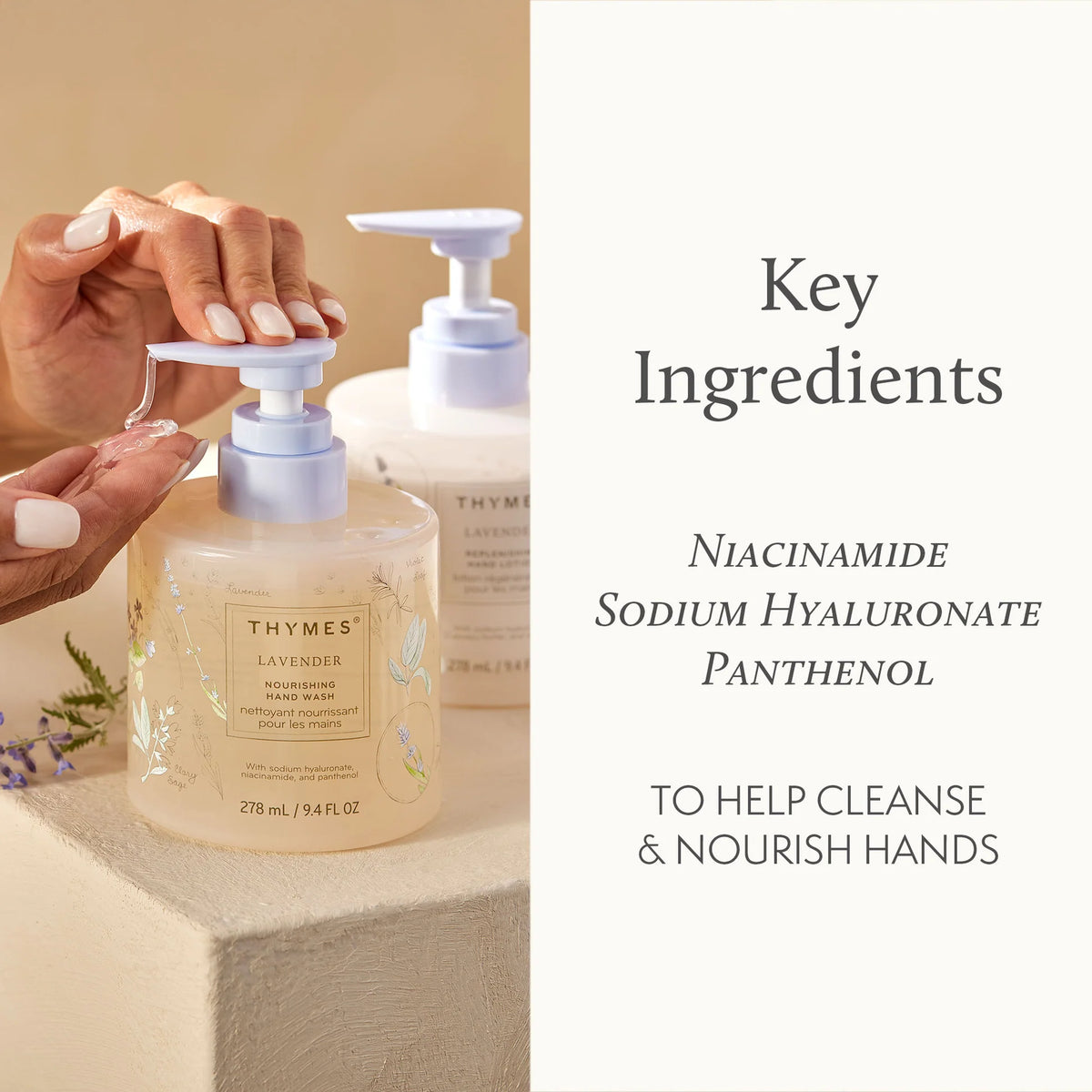 Thymes Lavender Nourishing Hand Wash – Heavenly Outhouse