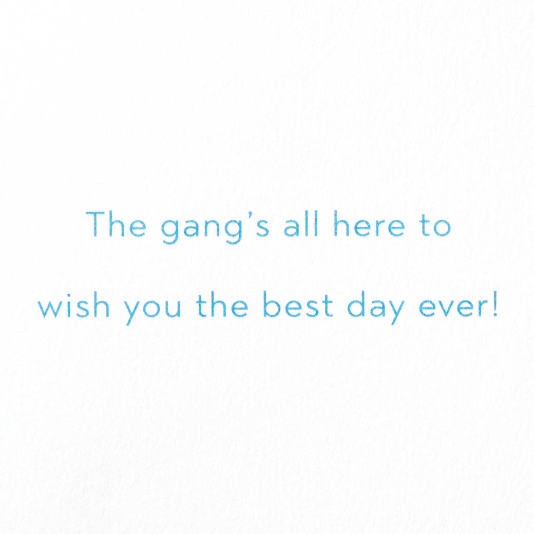 The Best Day Ever Birthday Card – Heavenly Outhouse