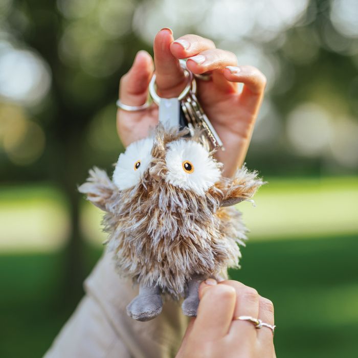 Wrendale 'Elvis' Owl Plush Keyring – Heavenly Outhouse