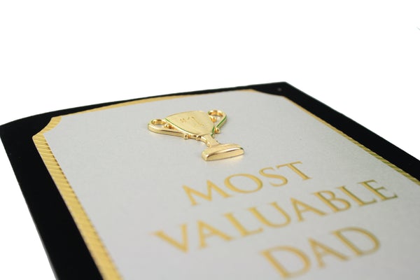 Most Valuable Dad Father's Day Card – Heavenly Outhouse