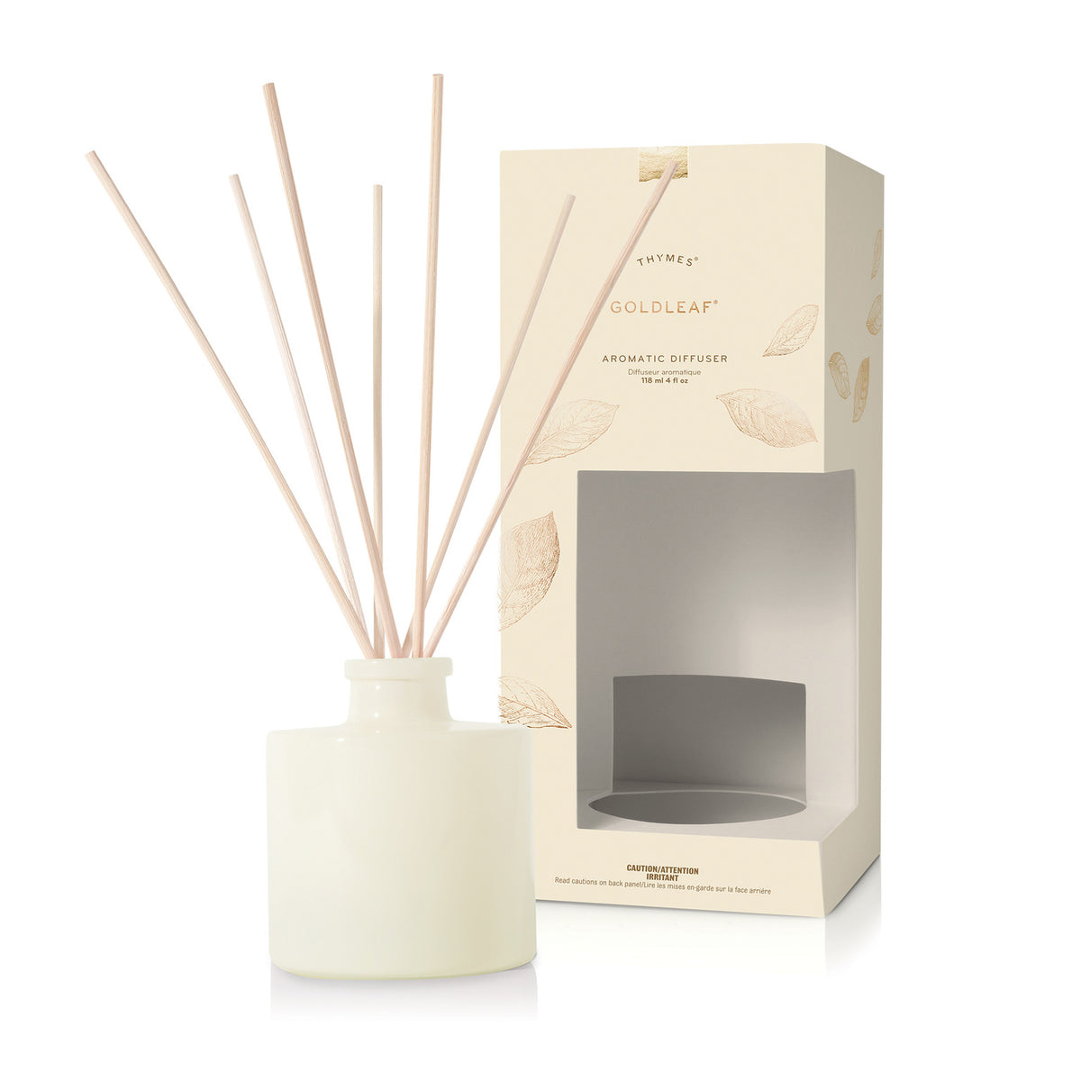 Thymes Goldleaf Petite Reed Diffuser – Heavenly Outhouse